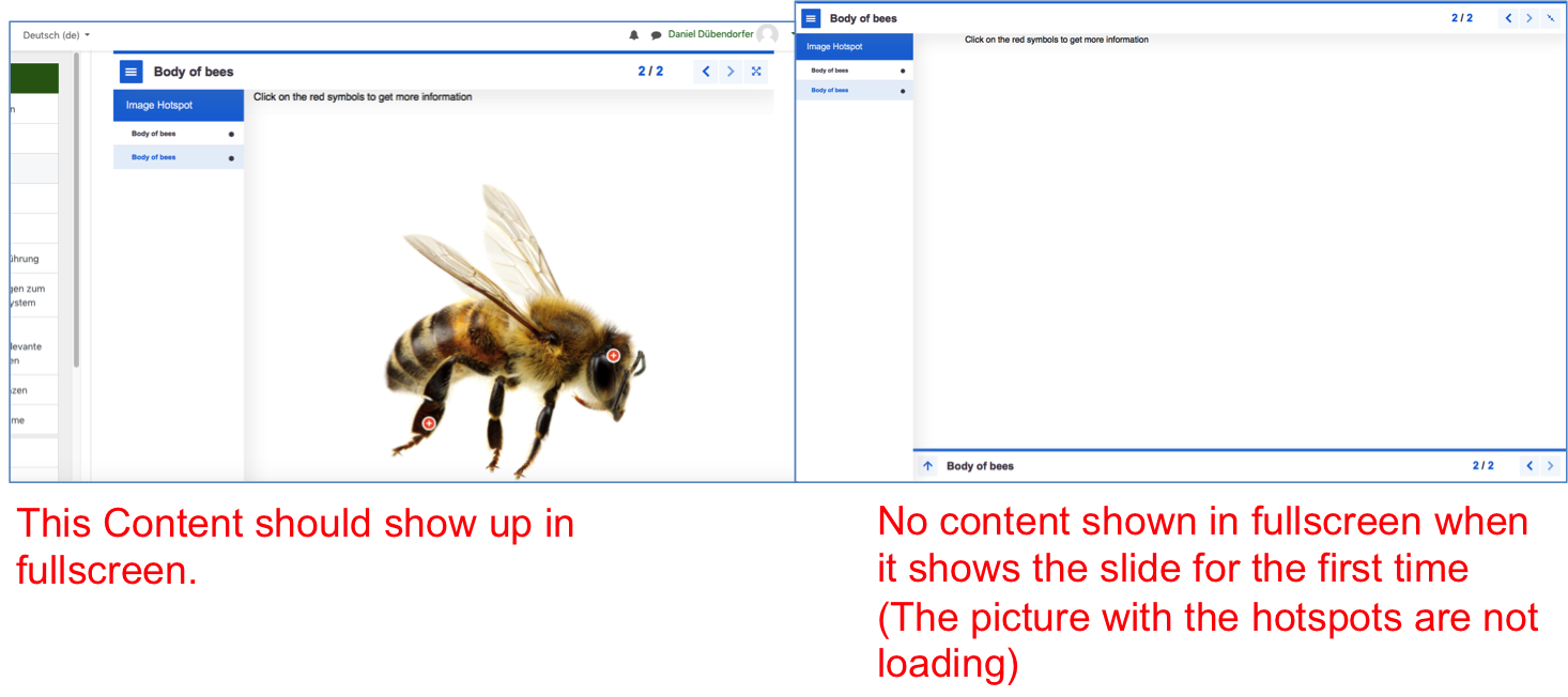 Image Hotspots In An Interactive Book On Moodle Do Not Show In 