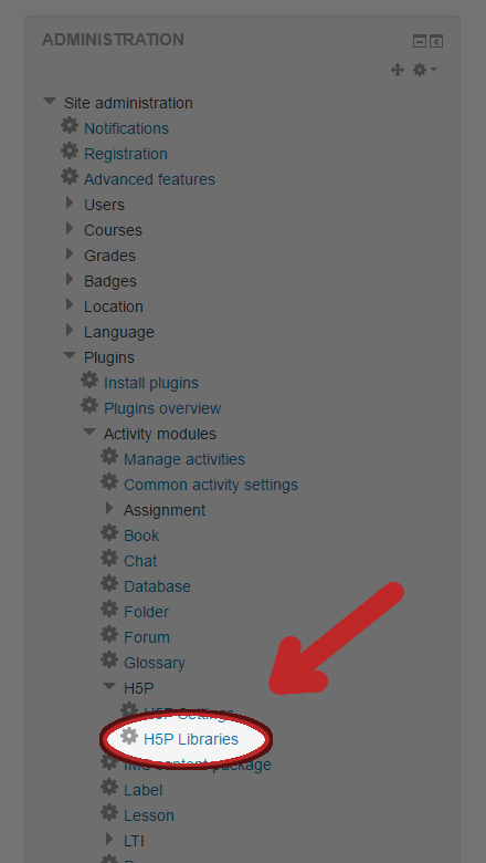 Set up H5P for Moodle | H5P