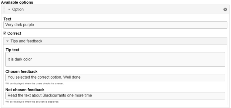 Multiple Choice question tutorial | H5P